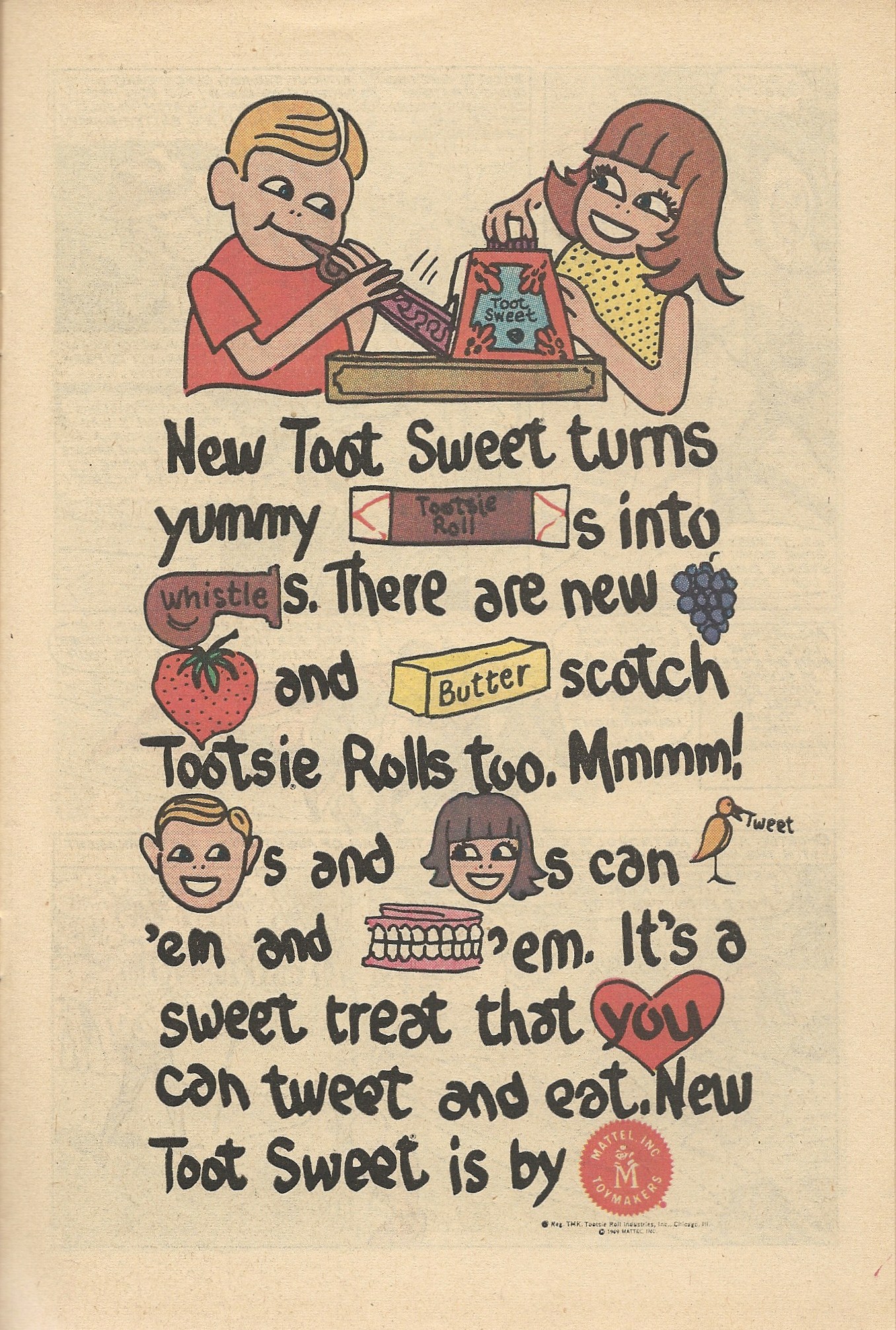 Wait, it did WHAT? – The Tootsie Roll Toot Sweet | blog into mystery