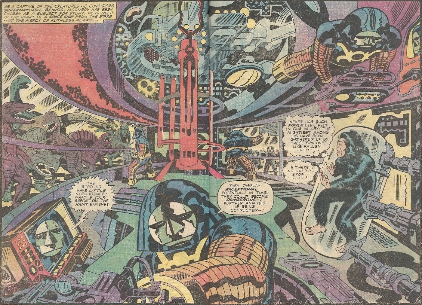 Devil Dinosaur and his stubby Cee Lo Green arms are about to dish out ...