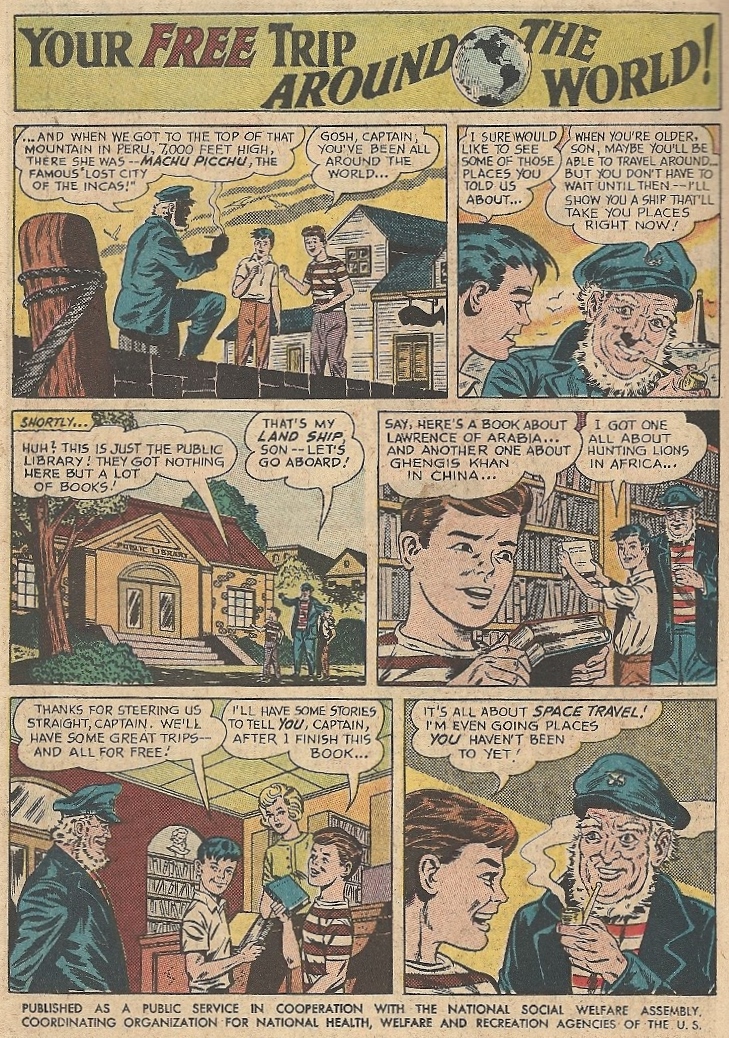 It turns out an old, crusty, pipe-wielding salt is a terrific reading ...